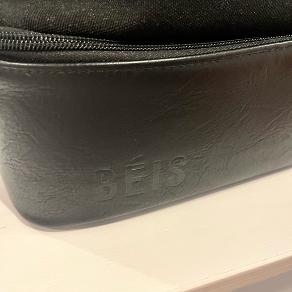 BEIS | Bags | Beis Black Duffel Bag With Structured Design | Poshmark